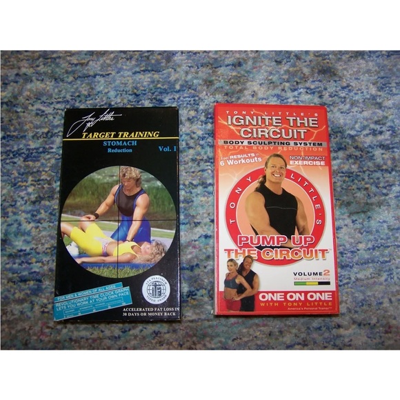 Other | 2 Tony Littleexercise Vhs Tapes Targettraining Ignite Circuit ...
